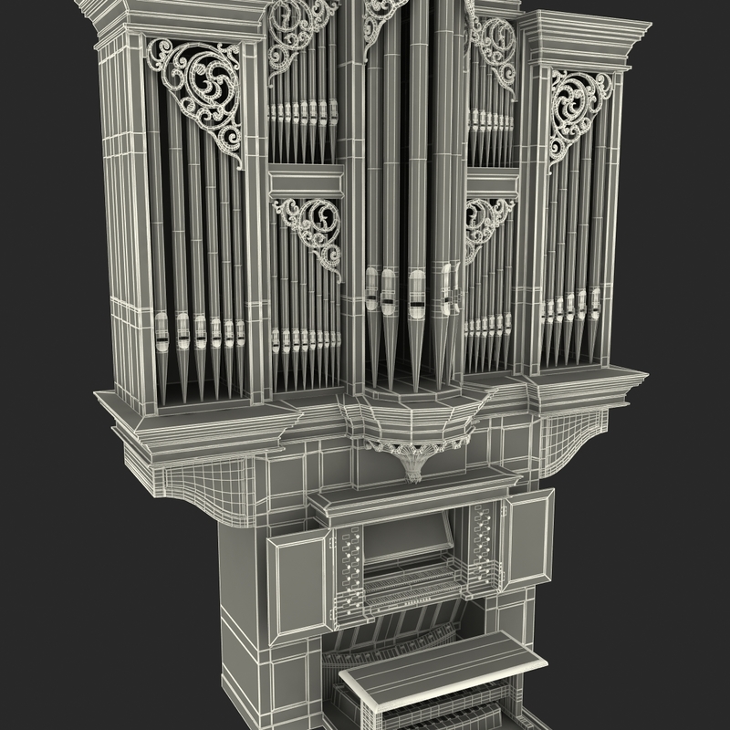 pipe organ obj