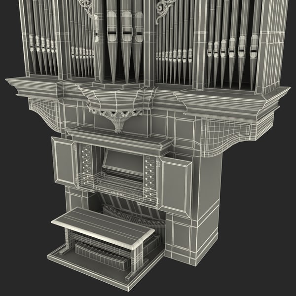 pipe organ obj