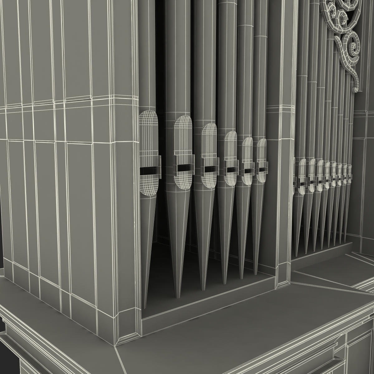 pipe organ obj