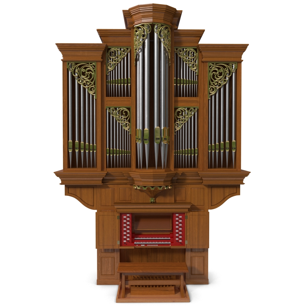 pipe organ obj