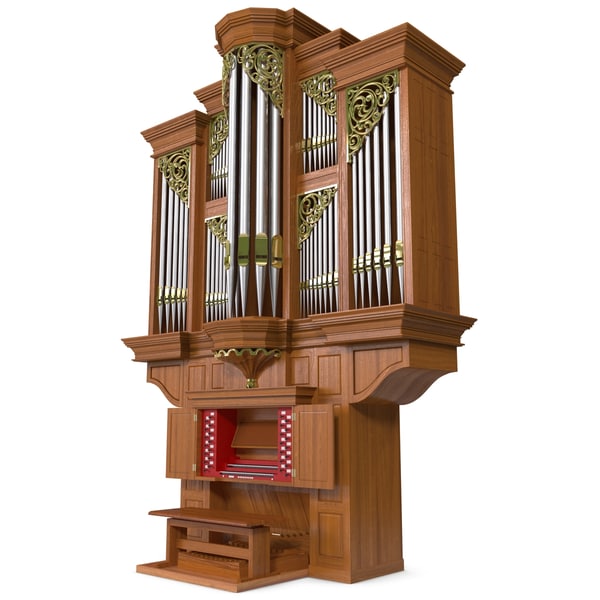 pipe organ obj
