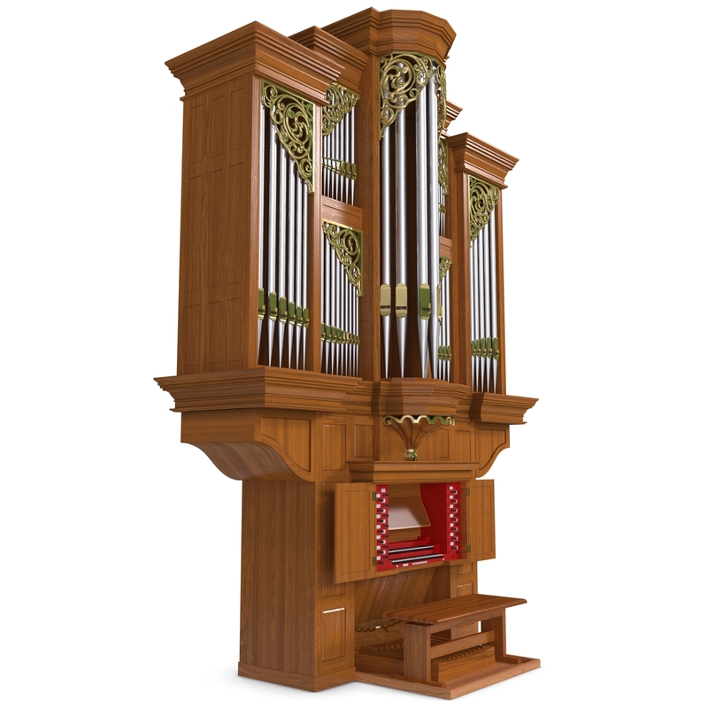 pipe organ obj