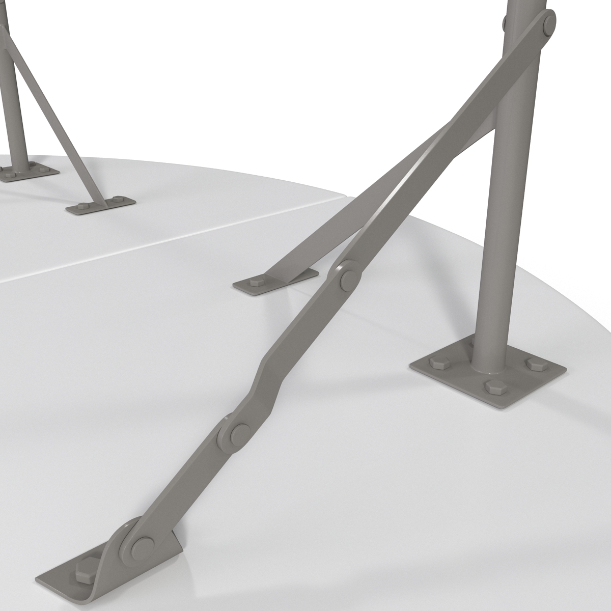 folding table 3d 3ds