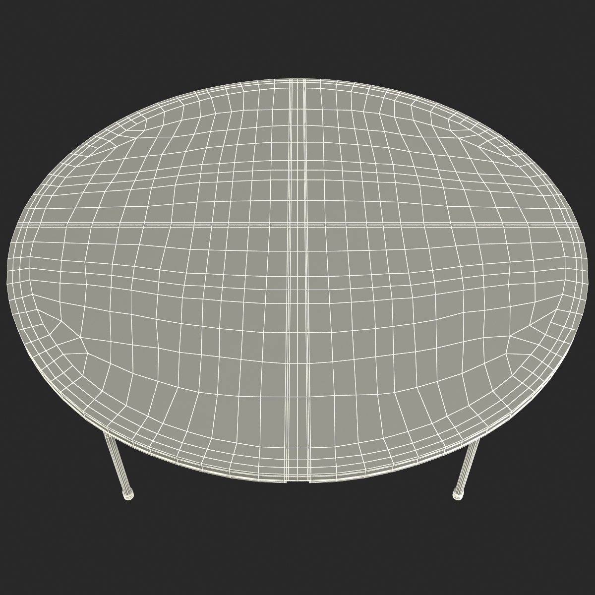 folding table 3d 3ds