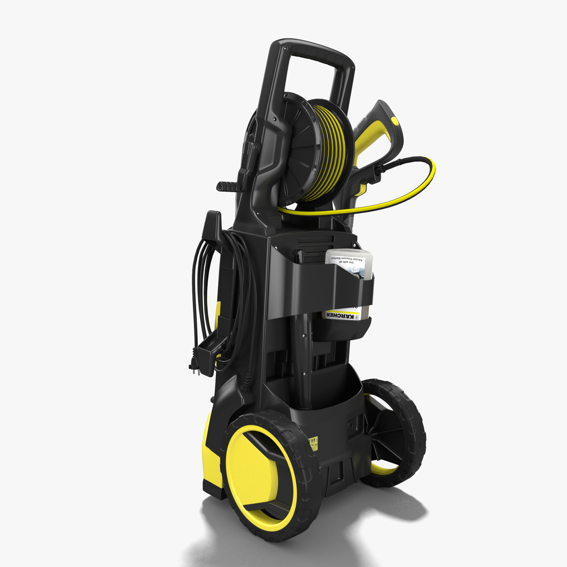 electric pressure washer 3d model