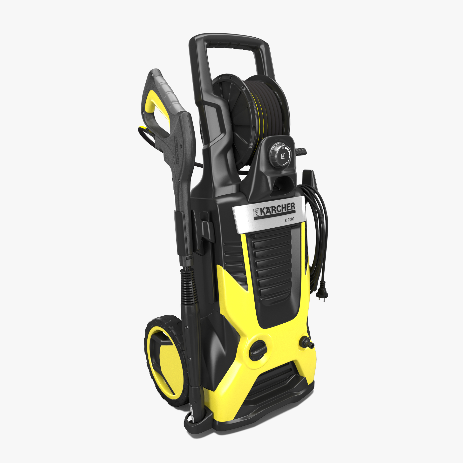 electric pressure washer 3d model