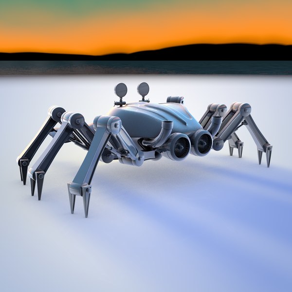 cinema4d crab robot