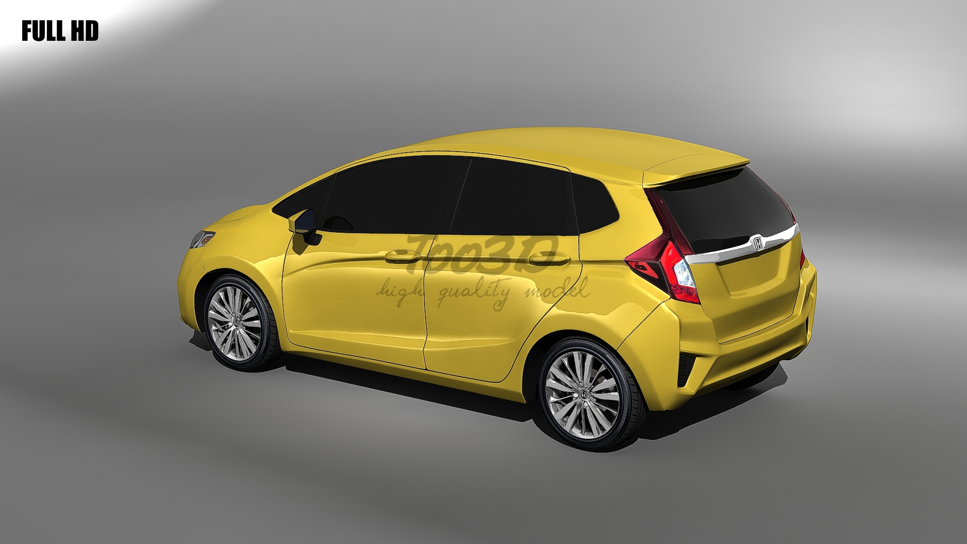 honda fit 3d model