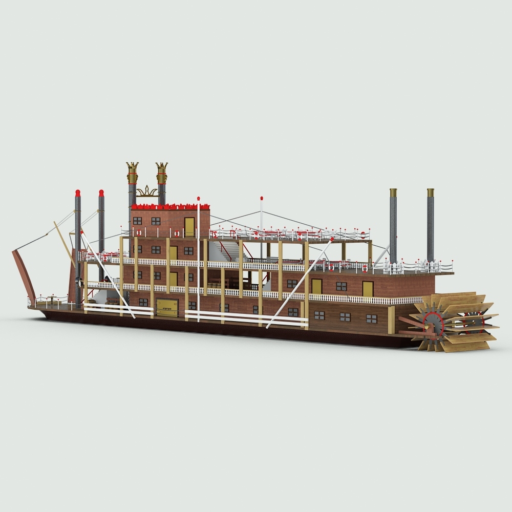 mississippi paddle ship max