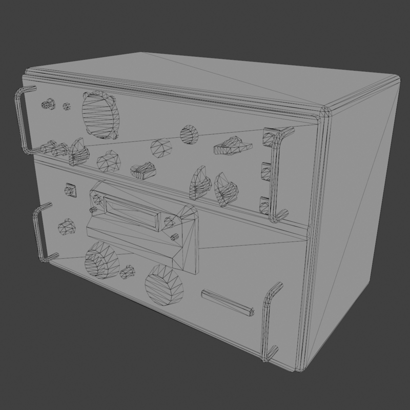 asset polys unity 3d model