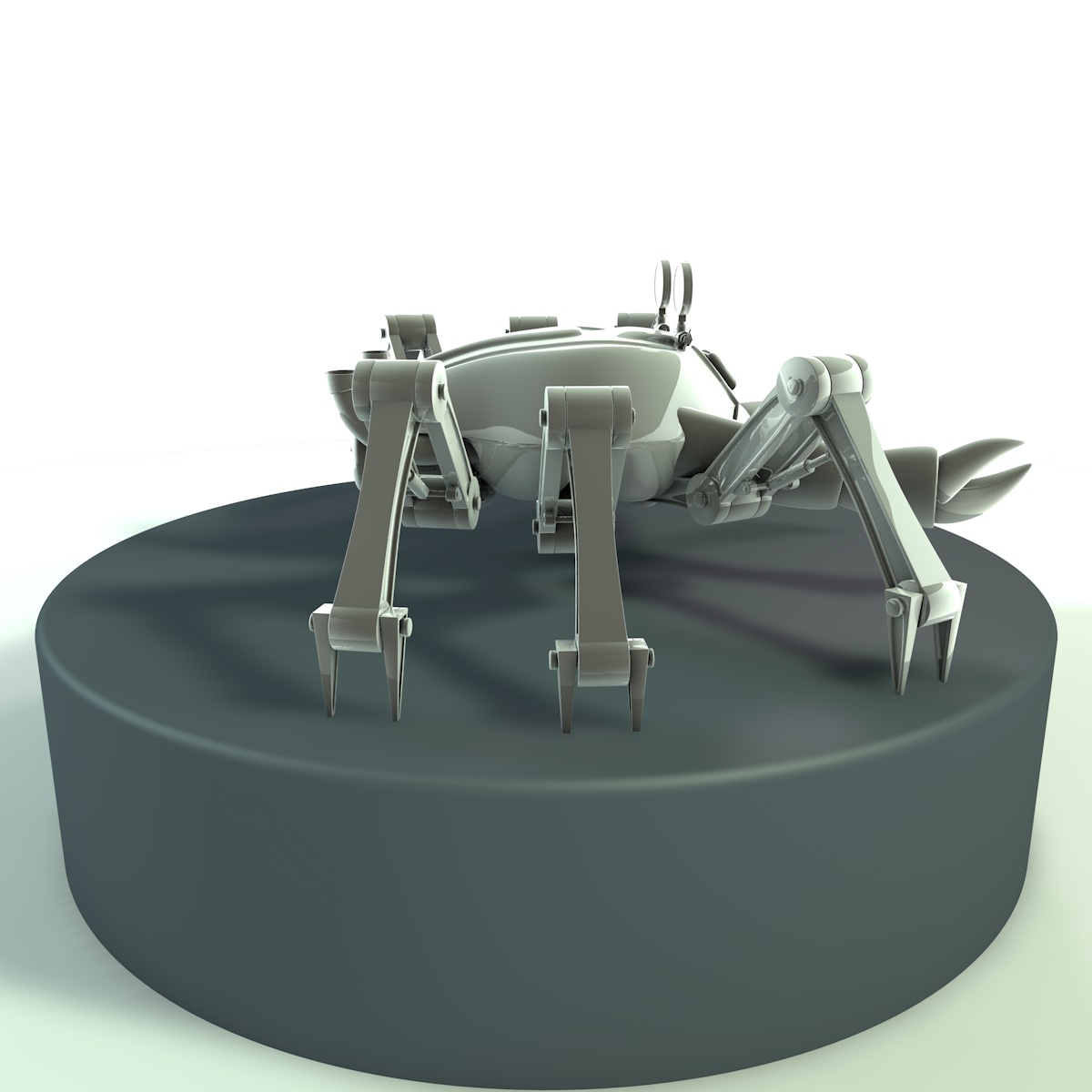 cinema4d crab robot