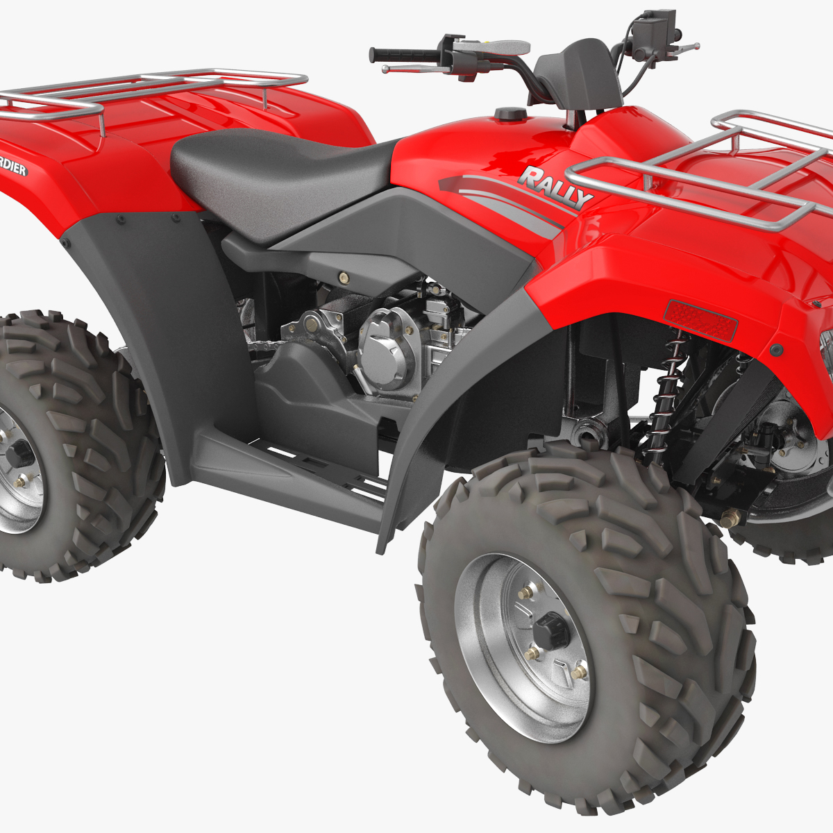 3d bombardier rally 200 rigged