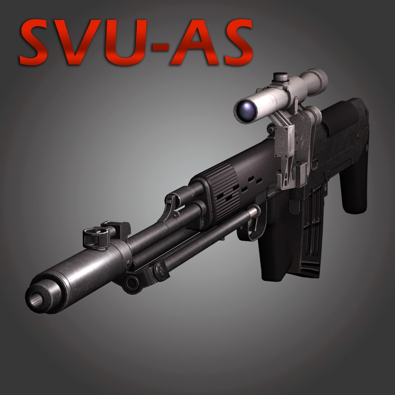 3ds ots-03 svu sniper rifle