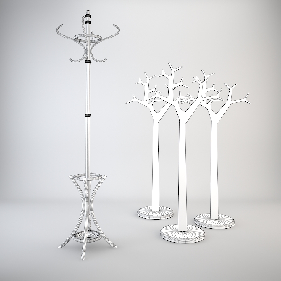 modelo 3d Perchero - TurboSquid 817319