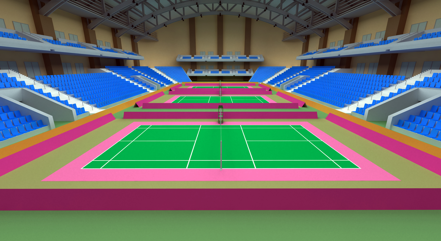 badminton arena 3d 3ds