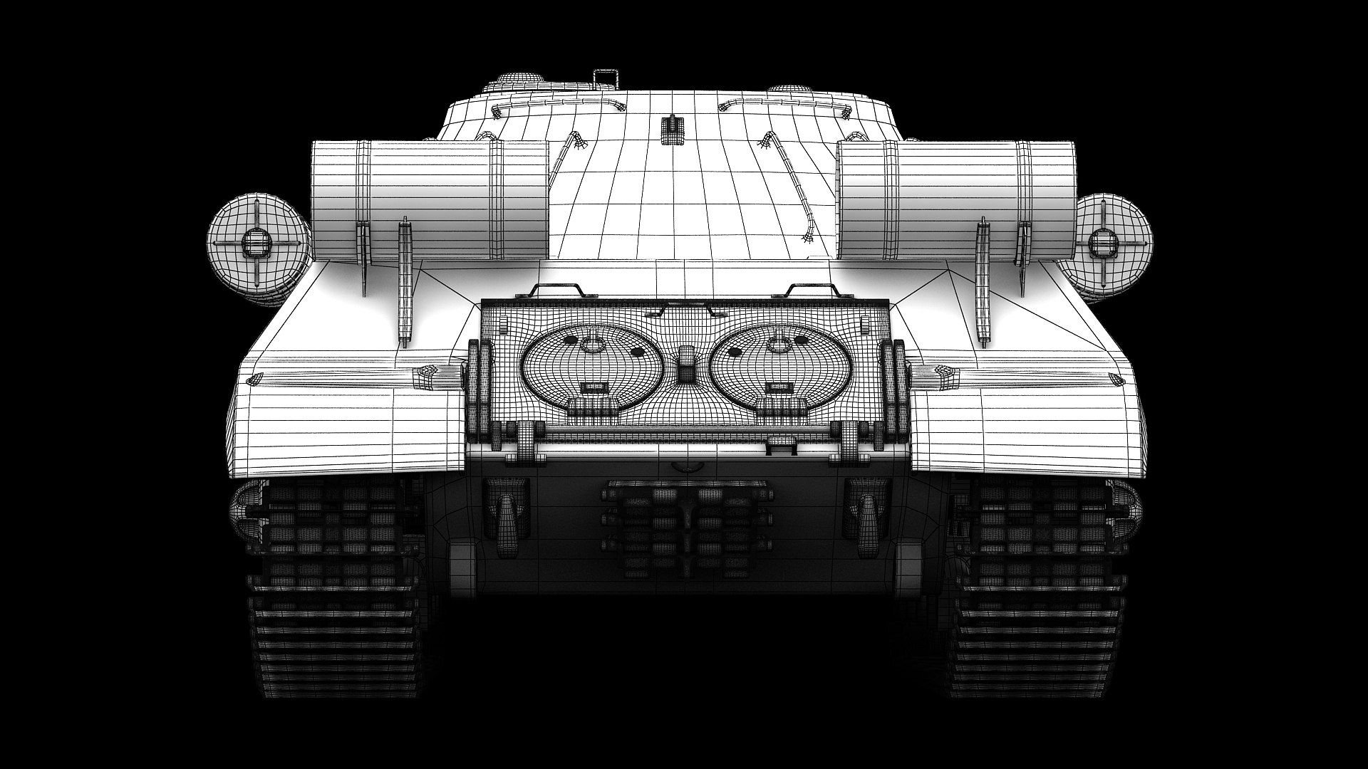 3d model js-3 tank