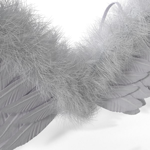 3ds max costume angel wings fur