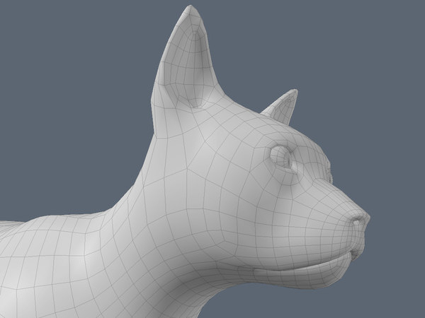 cat basemesh obj