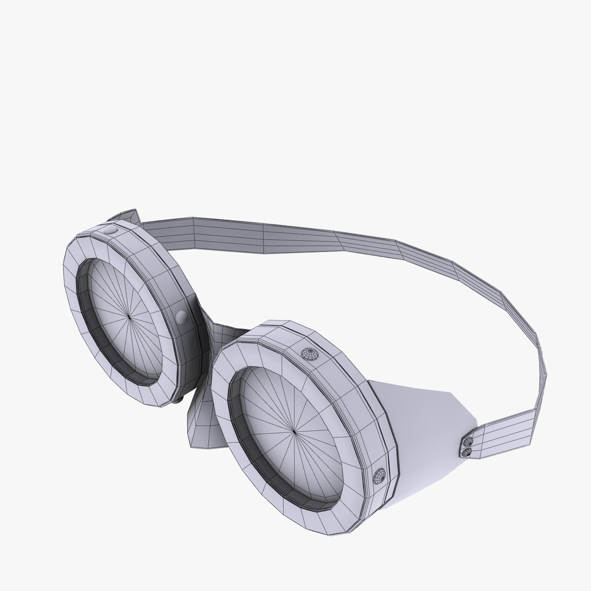 safety goggles 3d model