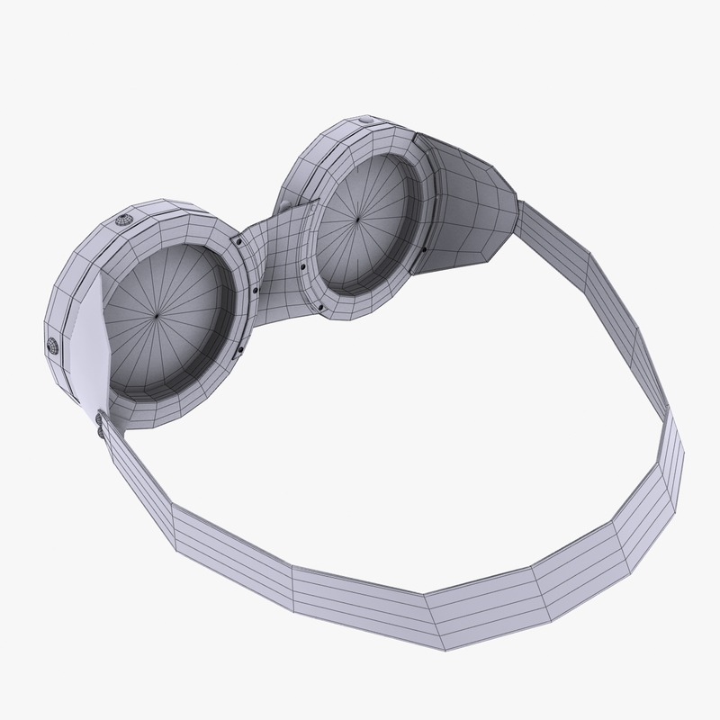 safety goggles 3d model