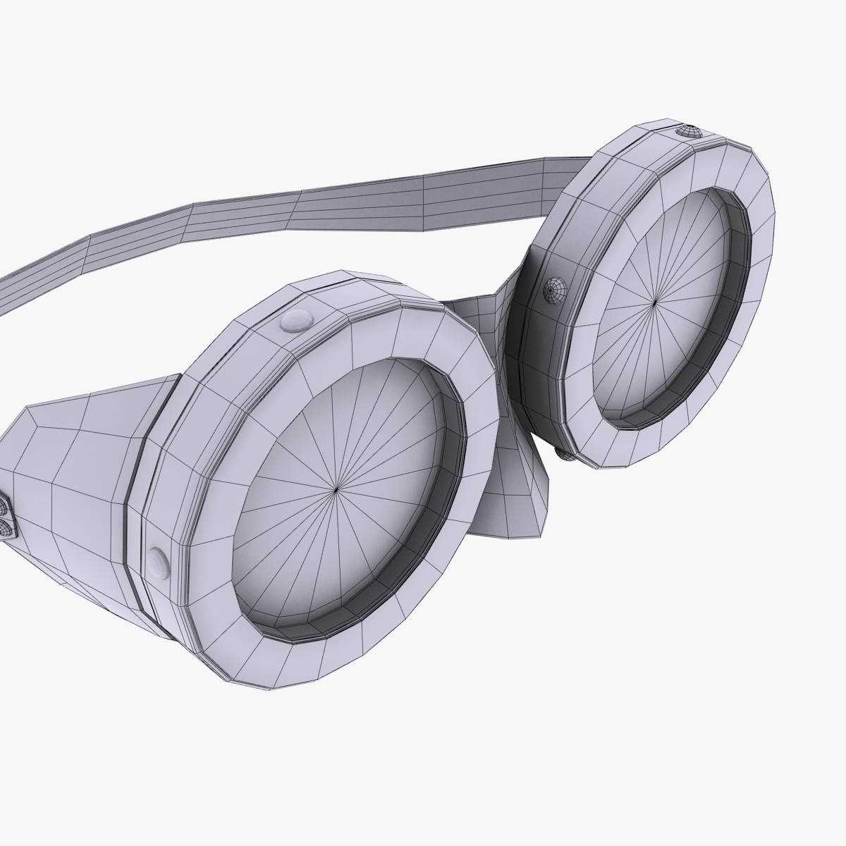 safety goggles 3d model