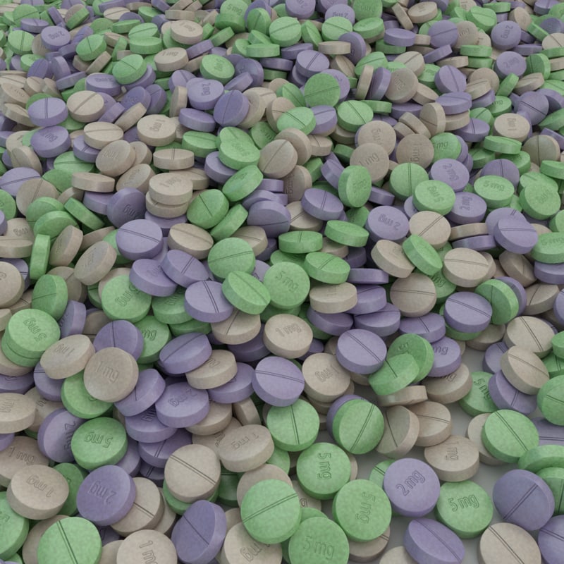 tablets medicine 3d obj