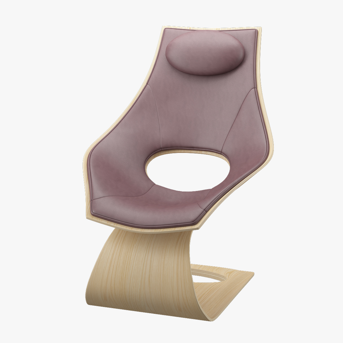 chair tadao ando 3d 3ds