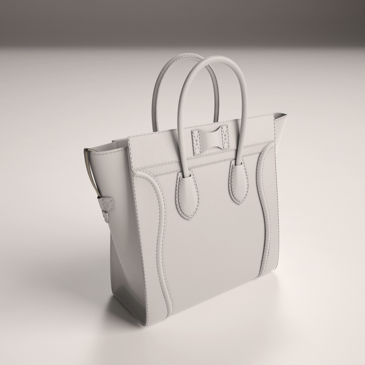 3d luxury handbag model