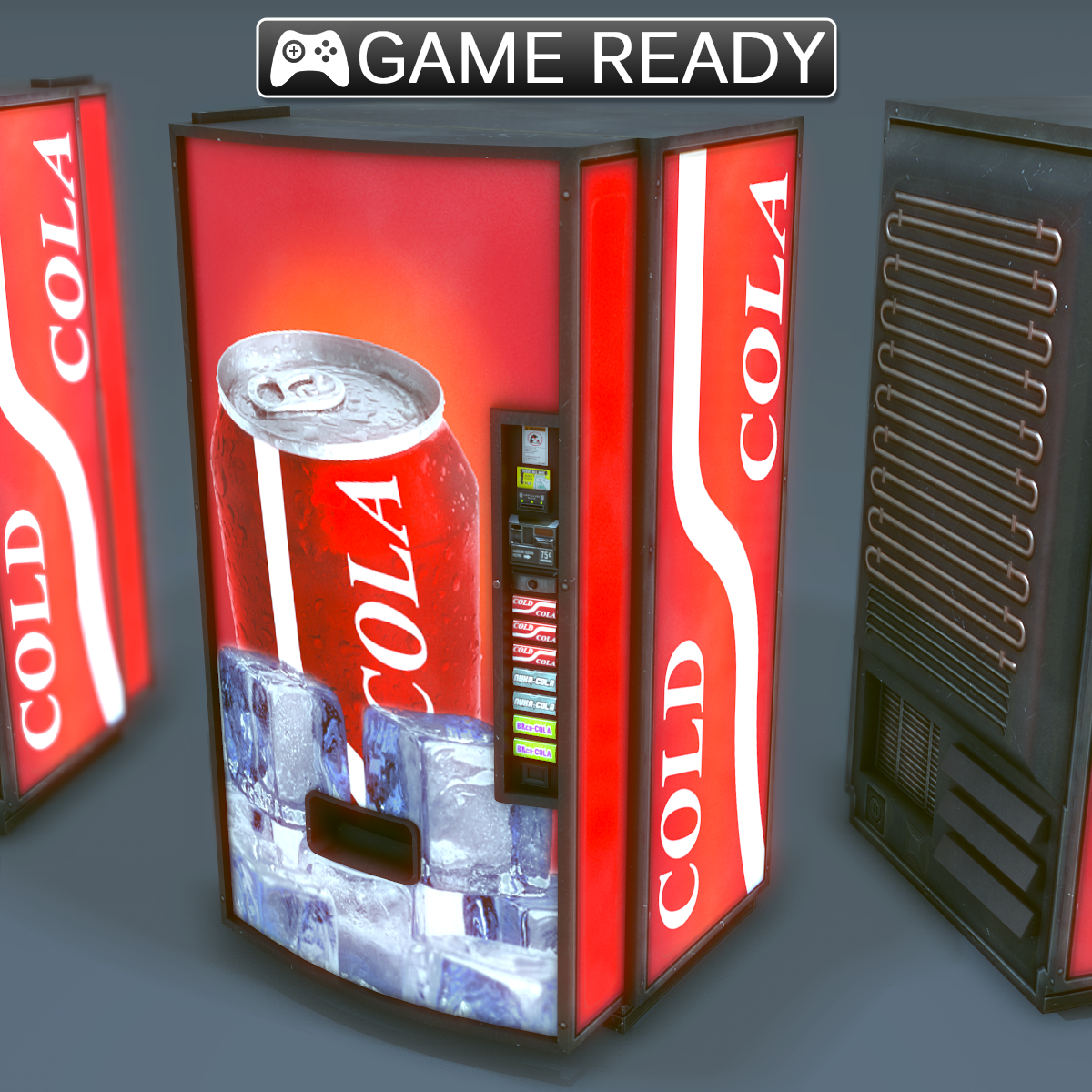 soda vending machine x