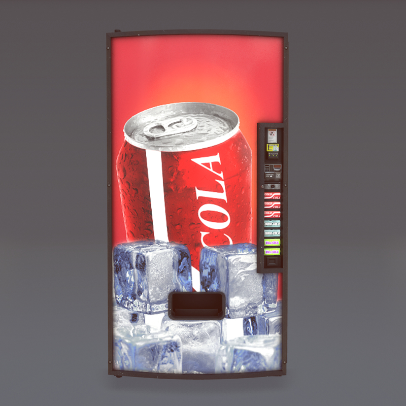 soda vending machine x