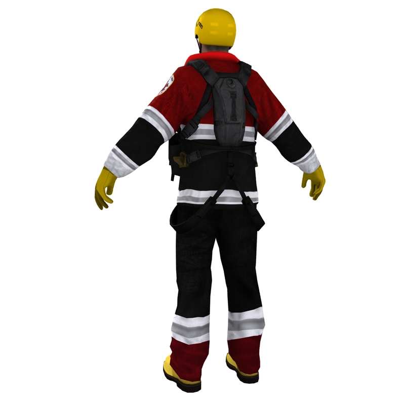 3d rescue pack model