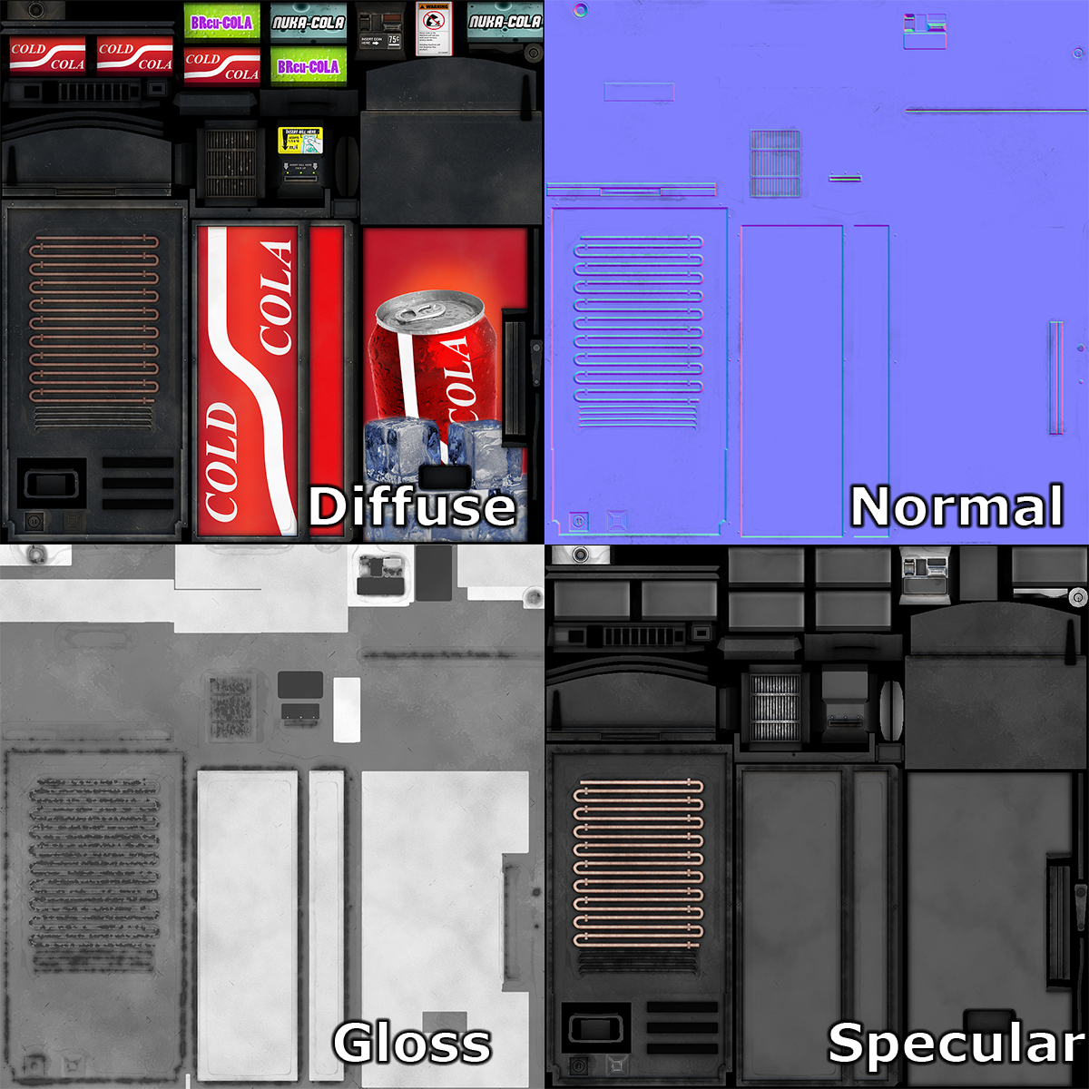 soda vending machine x