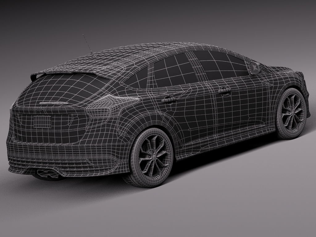 2015 st focus 3d model