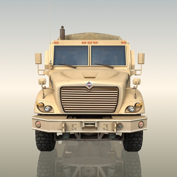 3d navistar 7000 mv 6x6 model