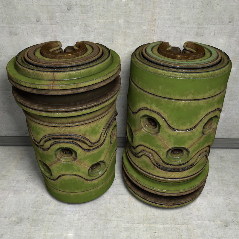 3d fbx unit science fiction