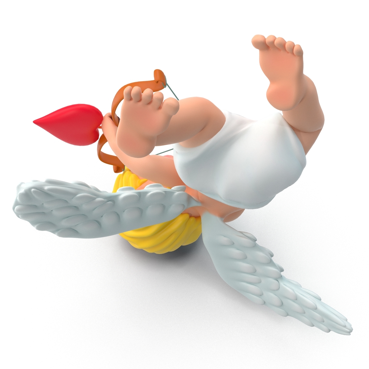 3d cartoon cupid 3