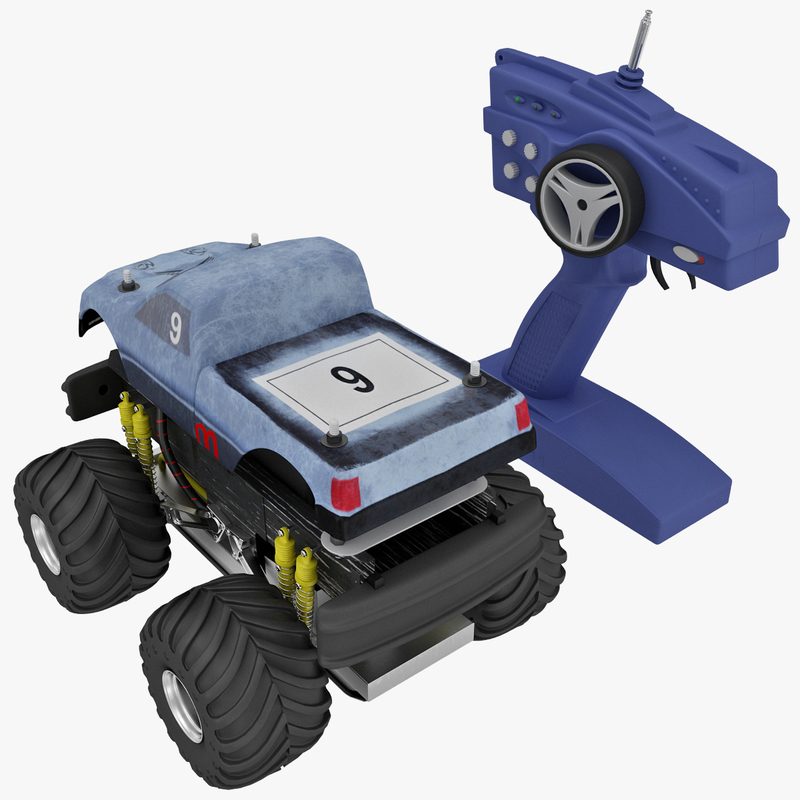 3d model remote control car set