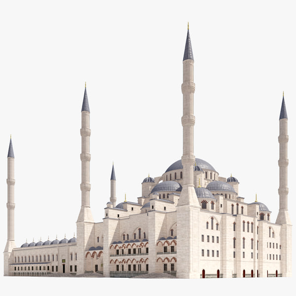 3d mosque games model