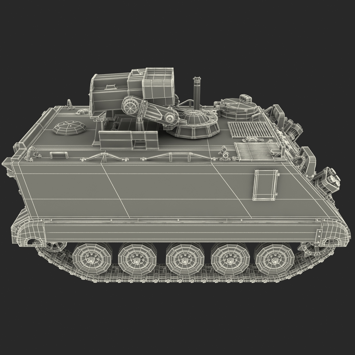 Pojazd opancerzony US Army M901 ITV 2 Model 3D - TurboSquid 822653