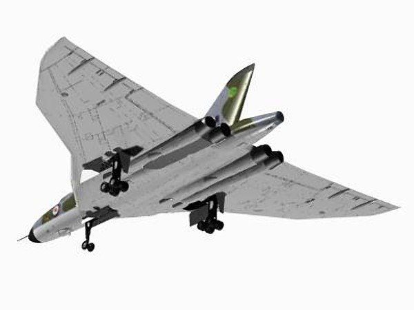 avro vulcan 3d model