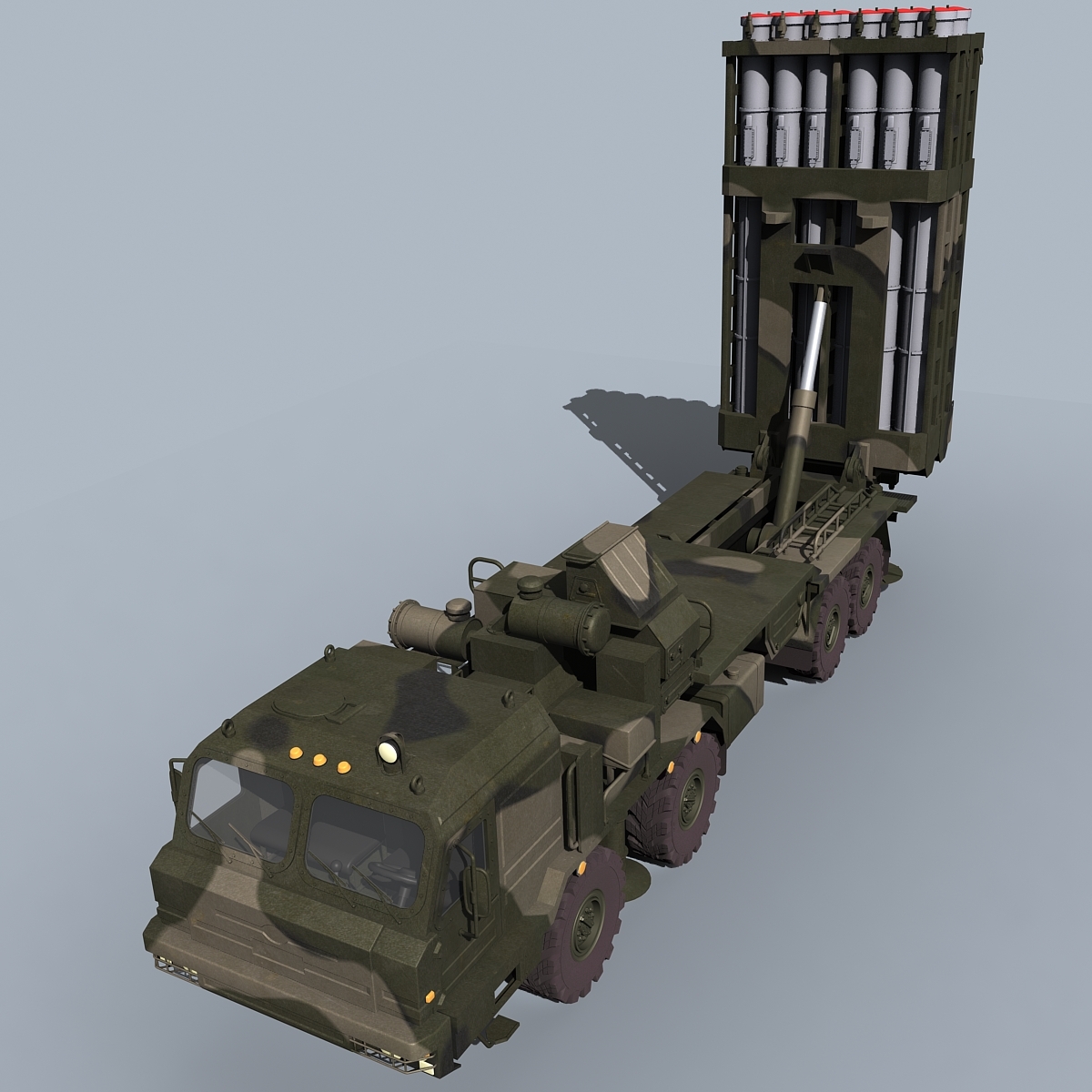 russian sam soviet 3d obj