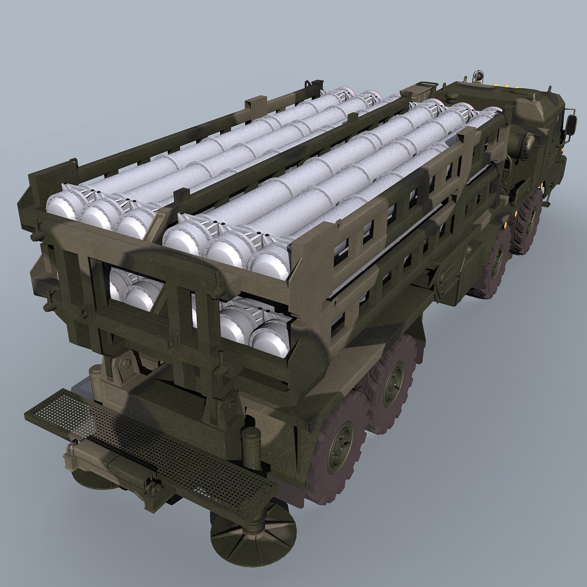 russian sam soviet 3d obj