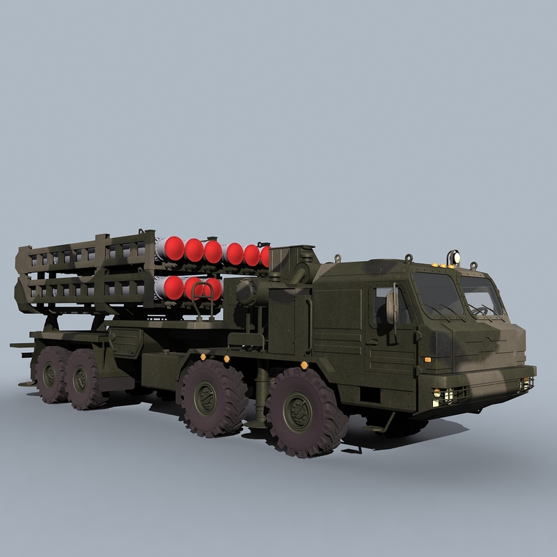 russian sam soviet 3d obj