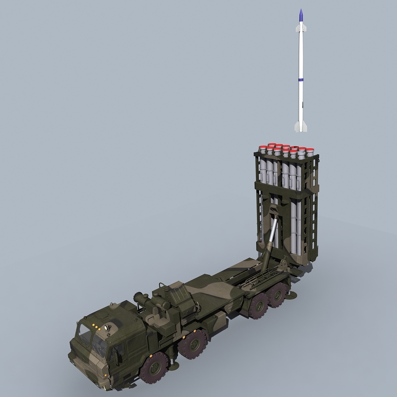russian sam soviet 3d obj