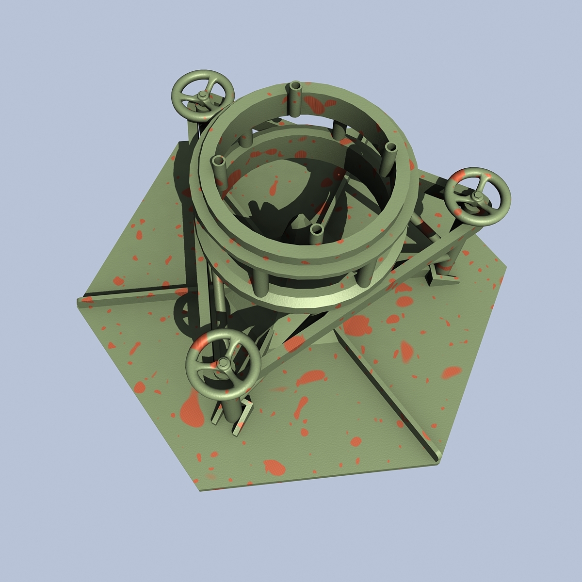 russian sam soviet 3d obj