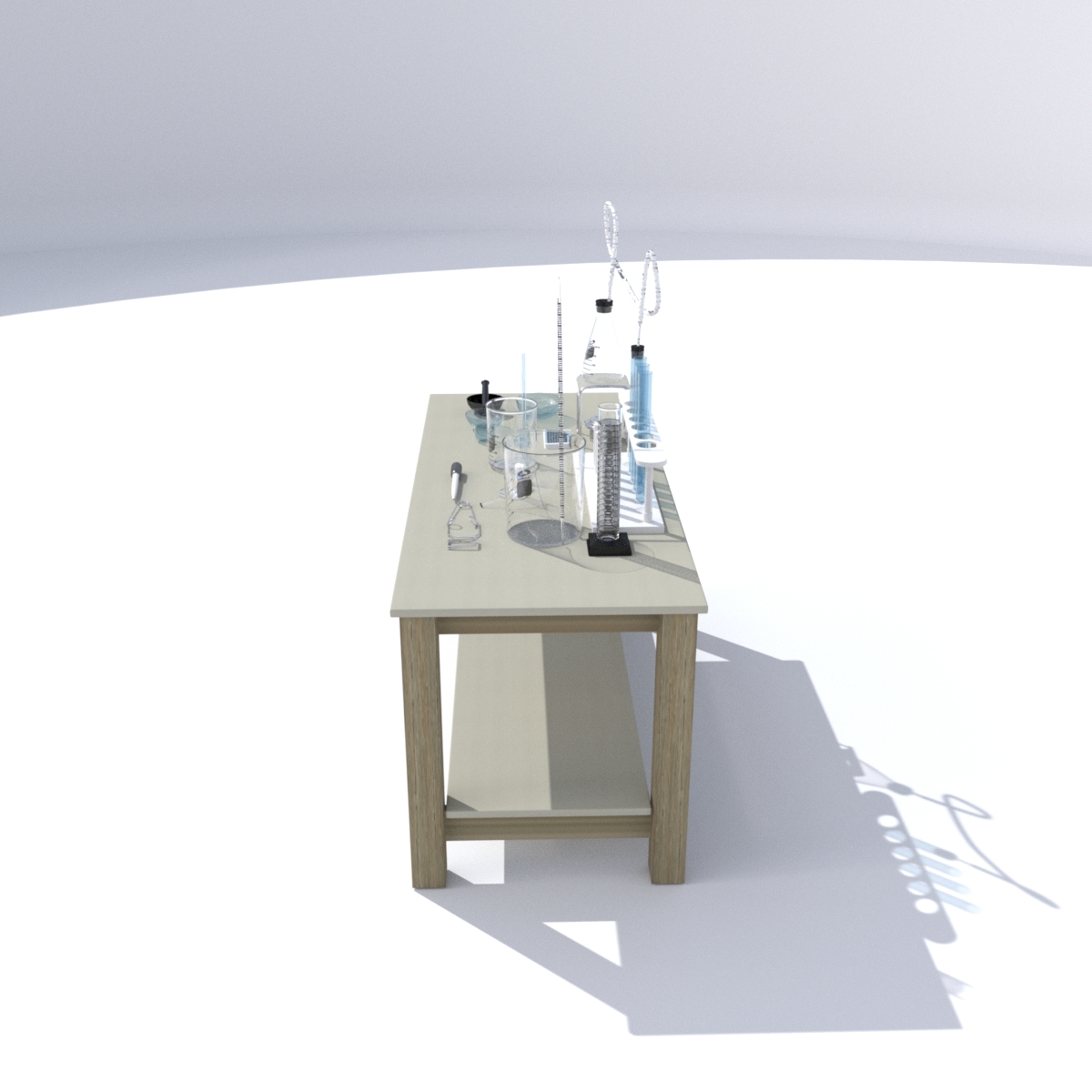 chemistry lab table 3ds