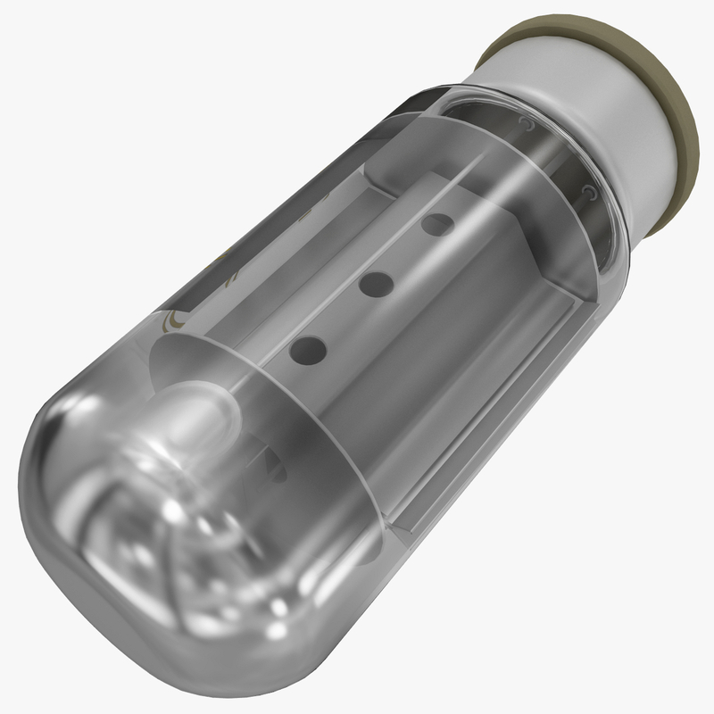 3d vacuum tube 6550c