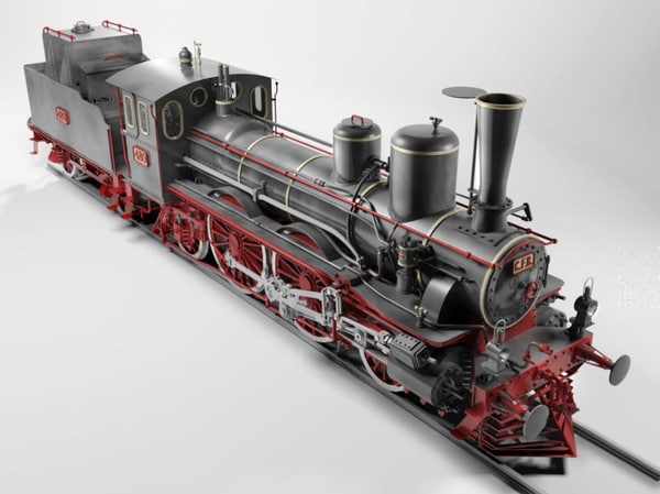 Free 3D Steam-Engine Models | TurboSquid