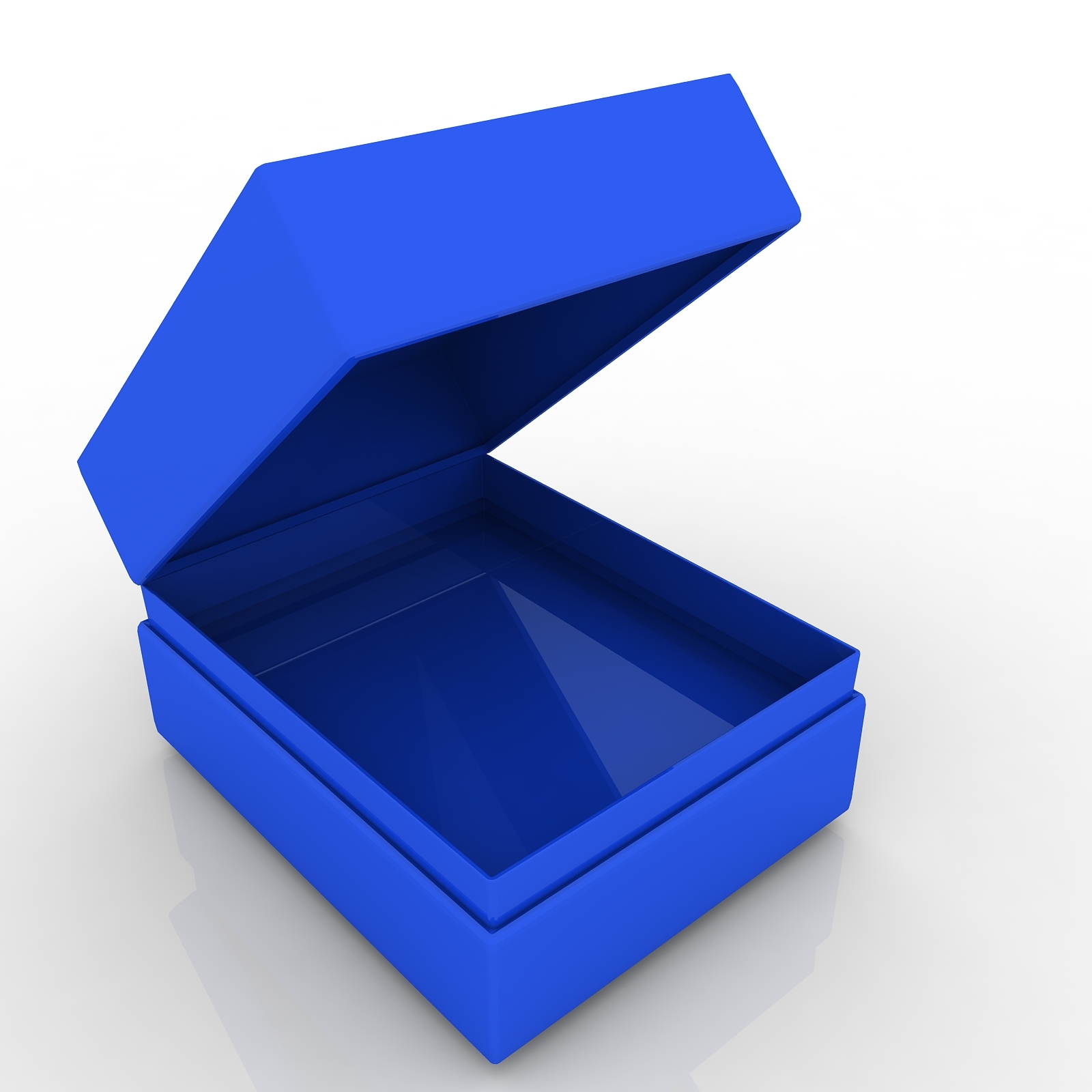 3d model of endless diamond box