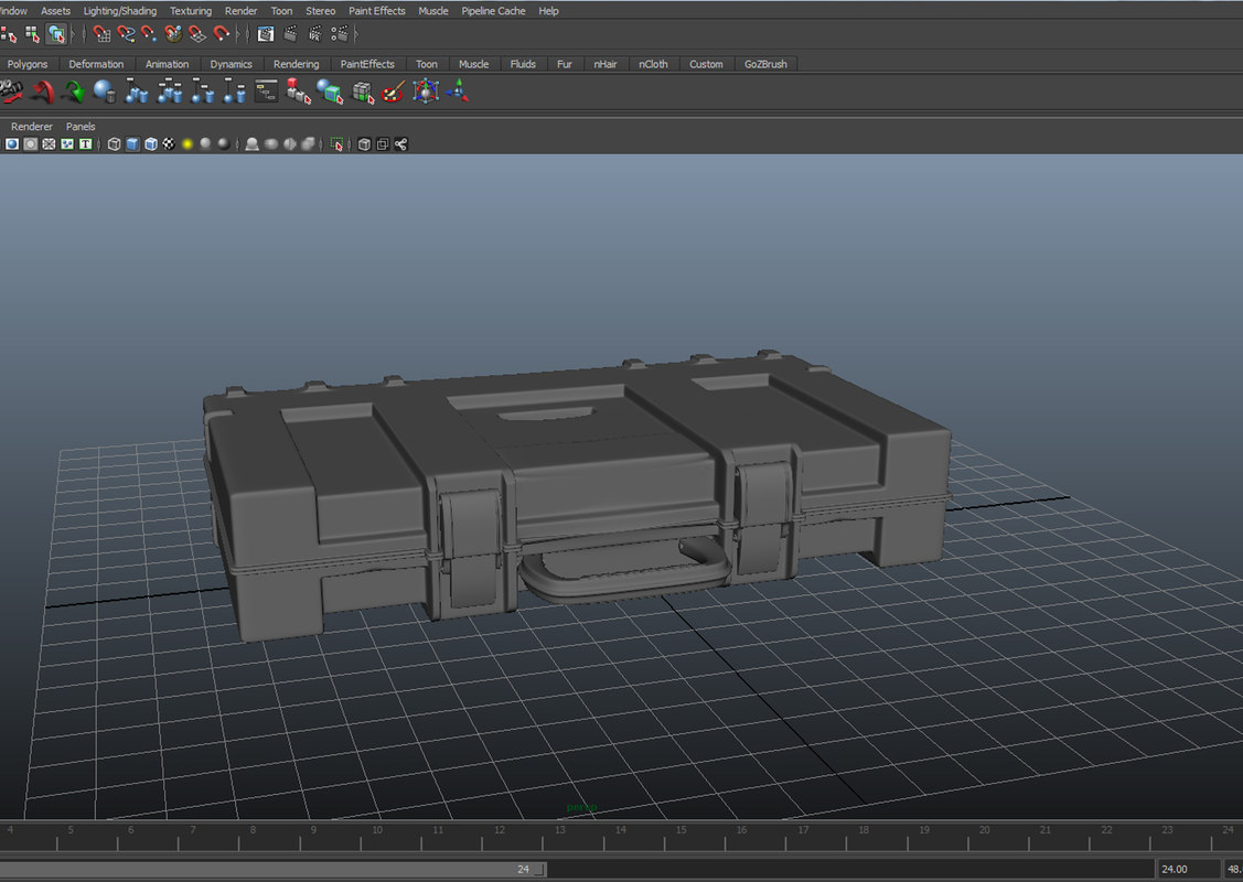free weapons case 3d model